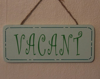 Vacant engaged sign | Etsy