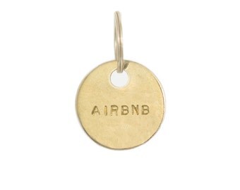 Hotel key tag | Etsy