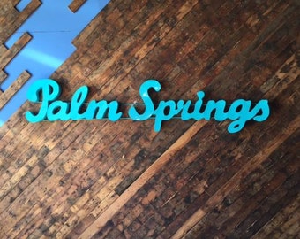 Palm springs sign | Etsy