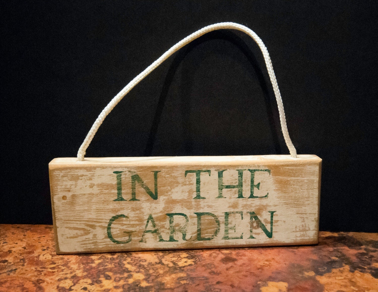 Vintage In the Garden Sign