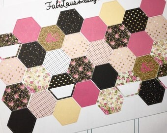 Hexagon stickers | Etsy