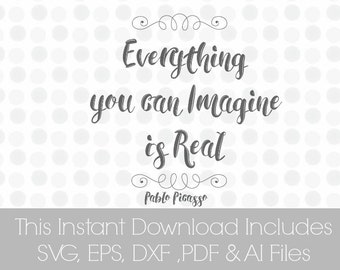 Imagine svg | Etsy