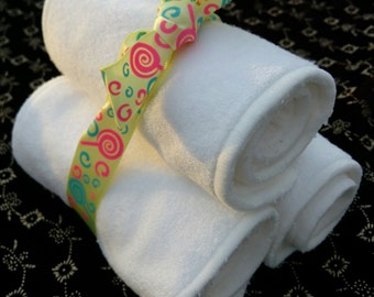 Items similar to 5 Pack Heavy Duty Super Absorbent DOOPSY Bamboo Terry ...