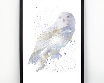 Hedwig art print | Etsy