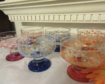 Colored stemware | Etsy