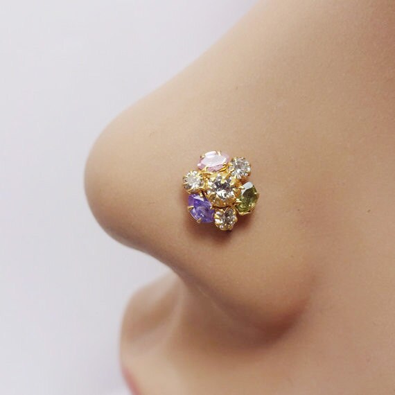 Indian Nose Ringindian Nose Hoopmedusa Piercing By Theethnicjewels