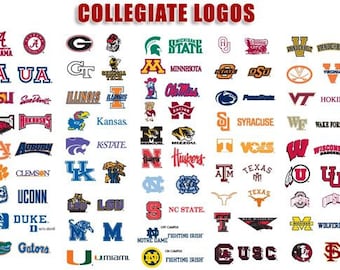 Ncaa team colors | Etsy