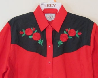 Western yoke shirt | Etsy