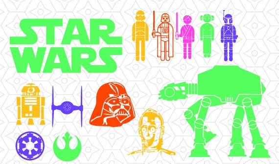 Star Wars Decals and Vehicle Decals SVG DXF by DesignsByTristan