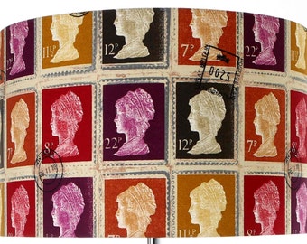 Red lampshade | Etsy