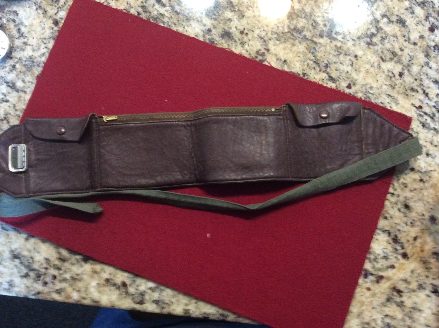 Vintage Money Belt Wallet cia. 1920’s – Haute Juice