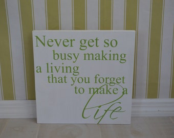 Get busy living | Etsy