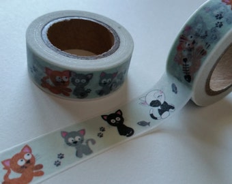 Cartoon washi tape | Etsy