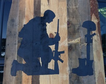 Fallen soldier | Etsy