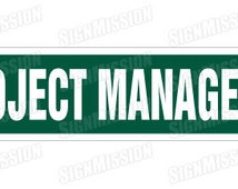 Unique project manager related items | Etsy