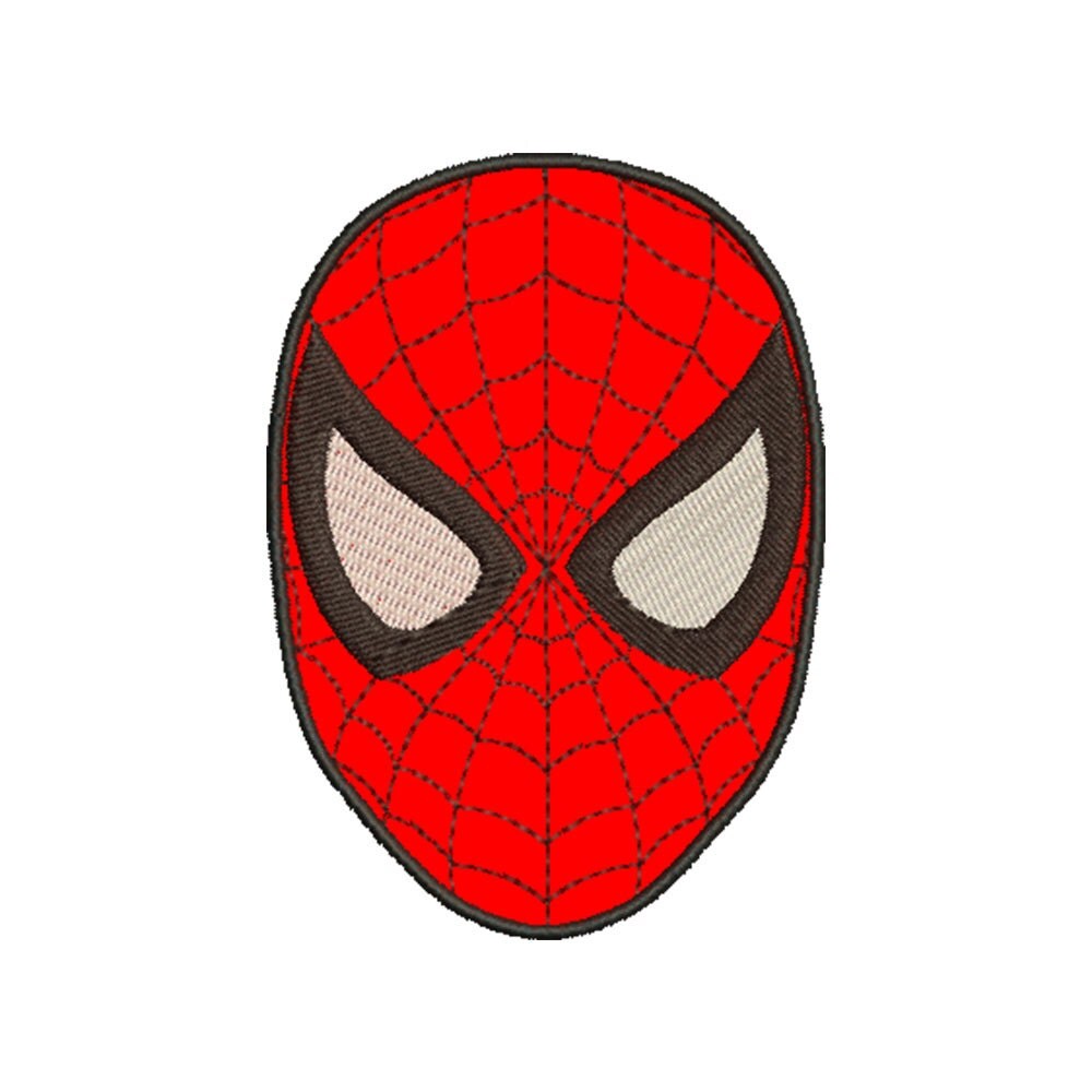 3 Size Spiderman Applique Embroidery Designs Machine