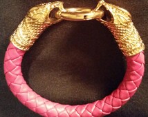 Unique snake head clasp related items | Etsy