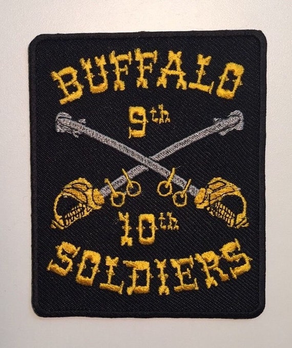 NEW Patch BUFFALO SOLDIERS 9th & 10th Cavalry with Crossed