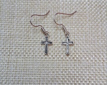 Popular items for crucifix earrings on Etsy