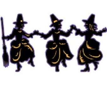 Dancing witches | Etsy
