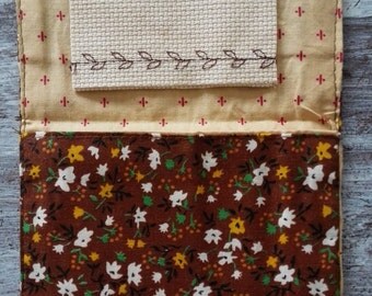 Items similar to fold over sewing pouch PDF pattern on Etsy