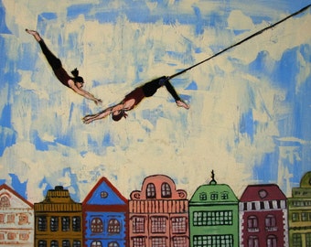 Trapeze artist | Etsy