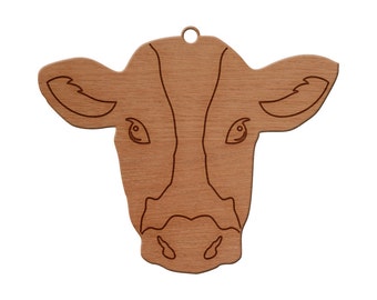 Wooden cow head | Etsy