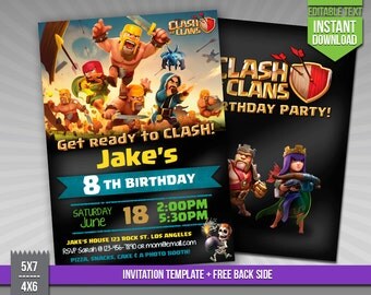 Unique clash of clans related items | Etsy