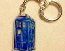 Unique tardis key chain related items | Etsy