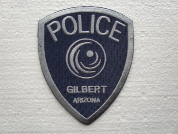 GILBERT ARIZONA POLICE large patch