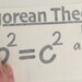 Pythagorean Theorem Vinyl Decal Classroom Decal Wall Decal
