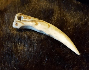 Unique carved antler related items | Etsy
