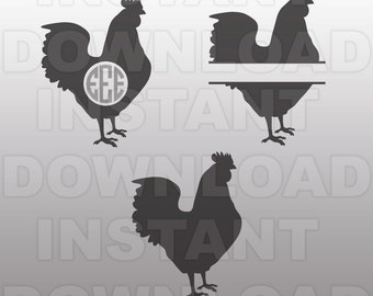 Rooster decals | Etsy