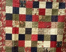 Unique patchwork christmas related items | Etsy