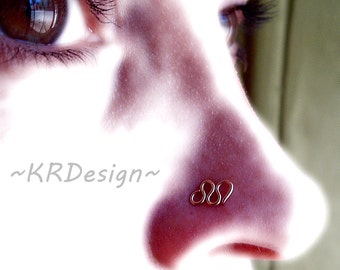 Snake nose ring | Etsy