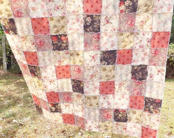 Rag Quilt Queen Size Rag Quilt Amy Butler by RagQuiltsbyJulie