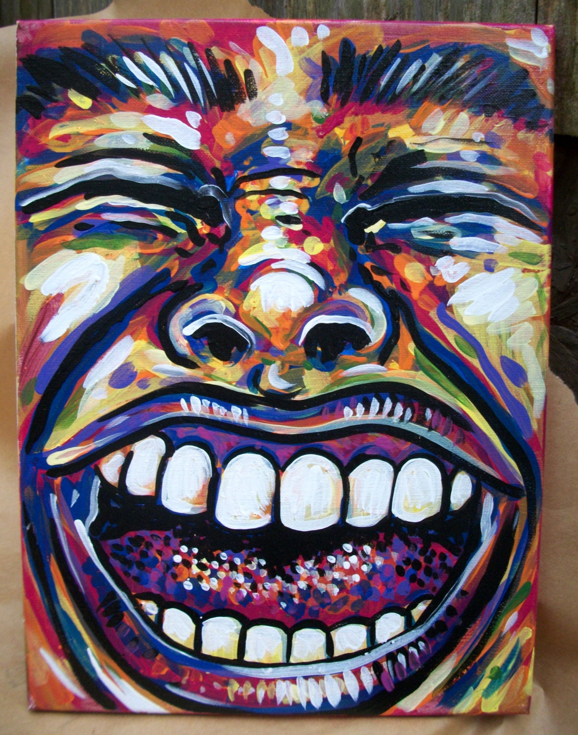 HAPPY Mood Swings Painting emotion emotional psychology smile