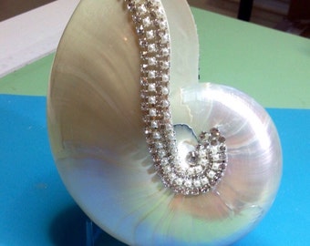 Seashells and Jeweled Decor for Home and Wedding by ShellDecor