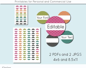 Quatrefoil circle | Etsy