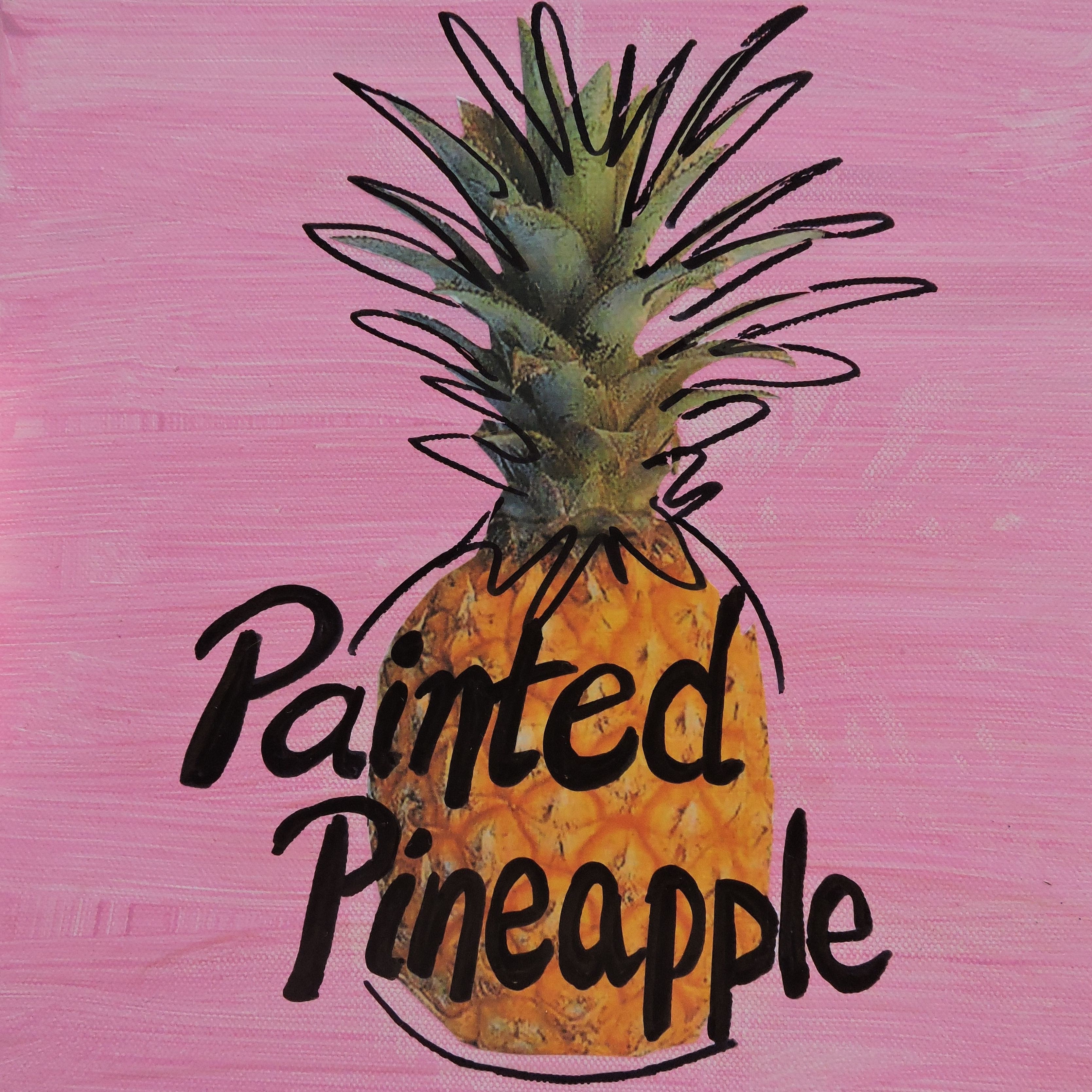 painted pineapple by paintedpineapple on Etsy