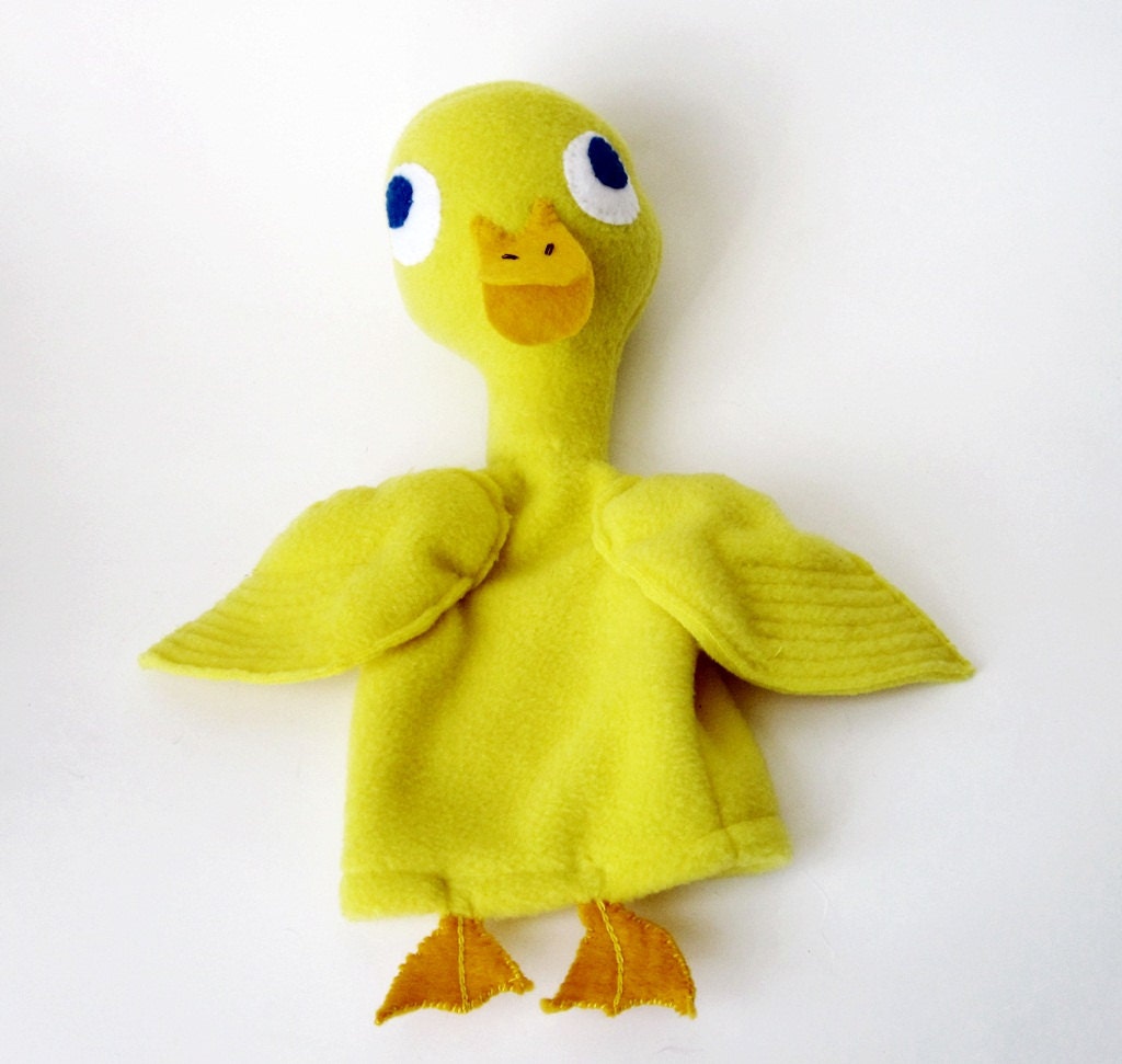 Pigeon Drive the Bus Duck Bus Driver Trio Hand Puppets/ by Meoneil