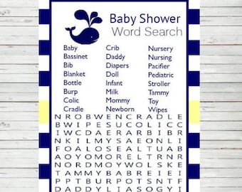 Nautical word search | Etsy