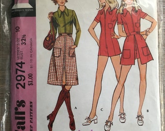 Overskirt pattern | Etsy