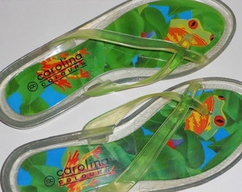 Vintage flip flops | Etsy