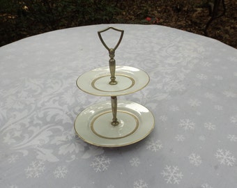 Porcelain cake stand | Etsy