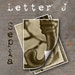 LETTER J Alphabet Photography LETTERS Sepia Alphabet Photos