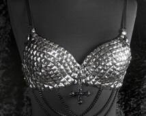 Unique studded bra related items | Etsy