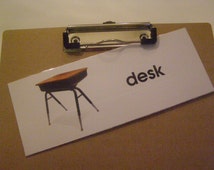 Unique laminated flash card related items | Etsy