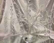 Unique crystal wedding tree related items | Etsy