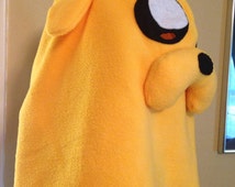 Adventure Time costume - Jake the Dog Mask / head piece with eye holes